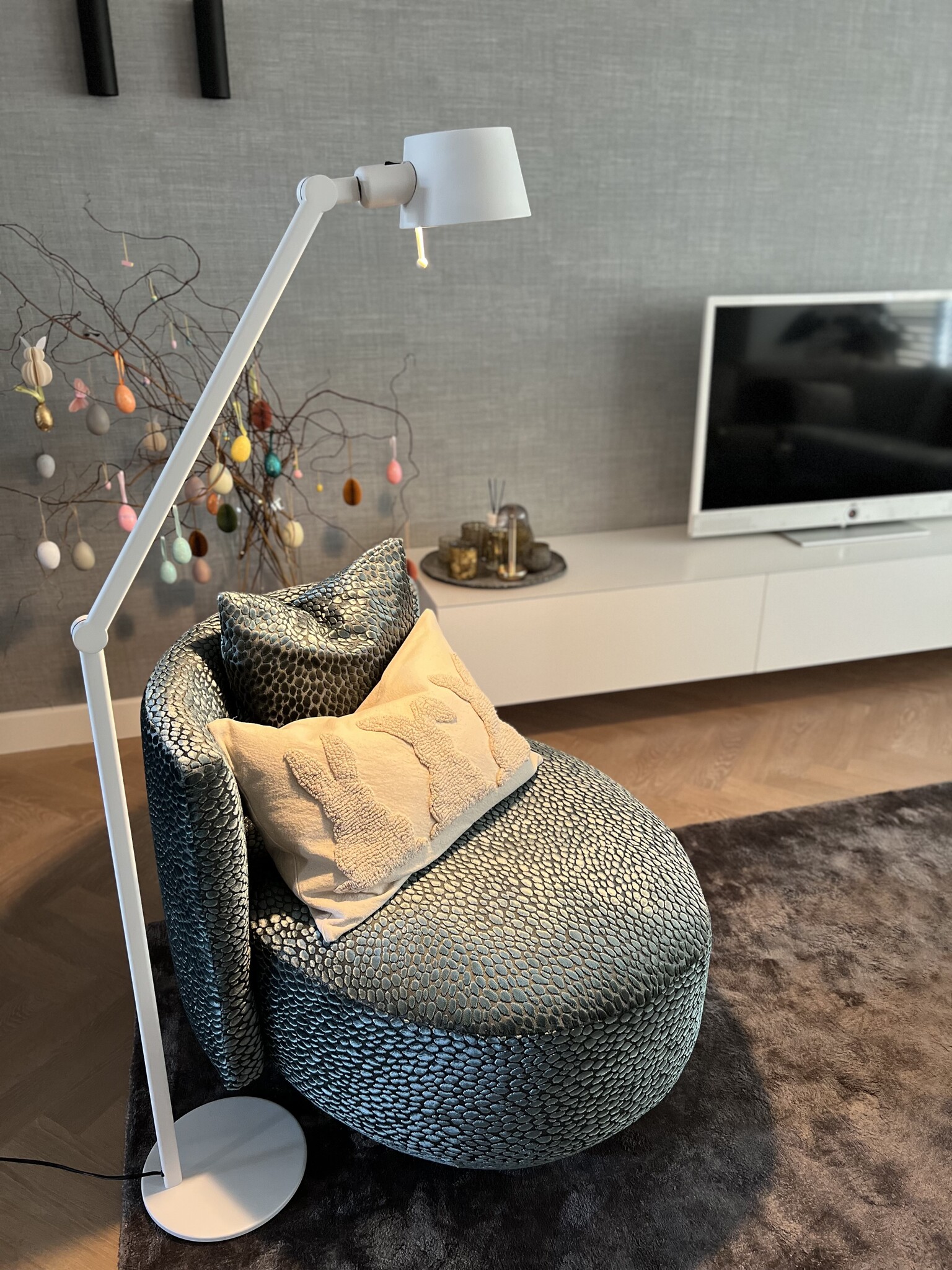 Vloerlamp Sovrano 1 arm van Freelight - Designlamp.nl