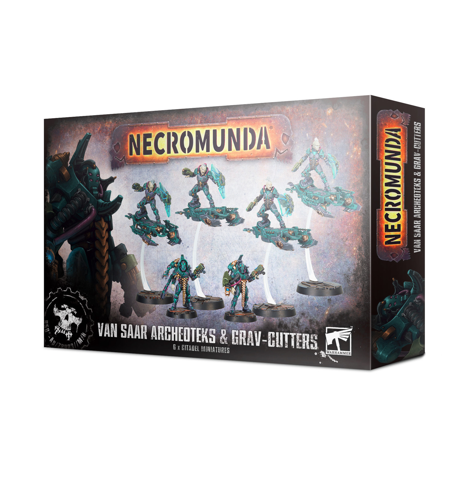 Games Workshop - Necromunda: Van Saar Archeoteks and Grav-Cutters ...