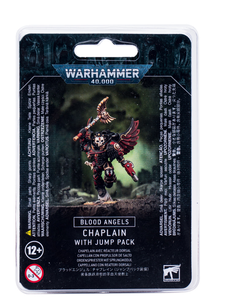 Games Workshop Blood Angels Chaplain with Jump Pack - Zwergenschmiede GmbH