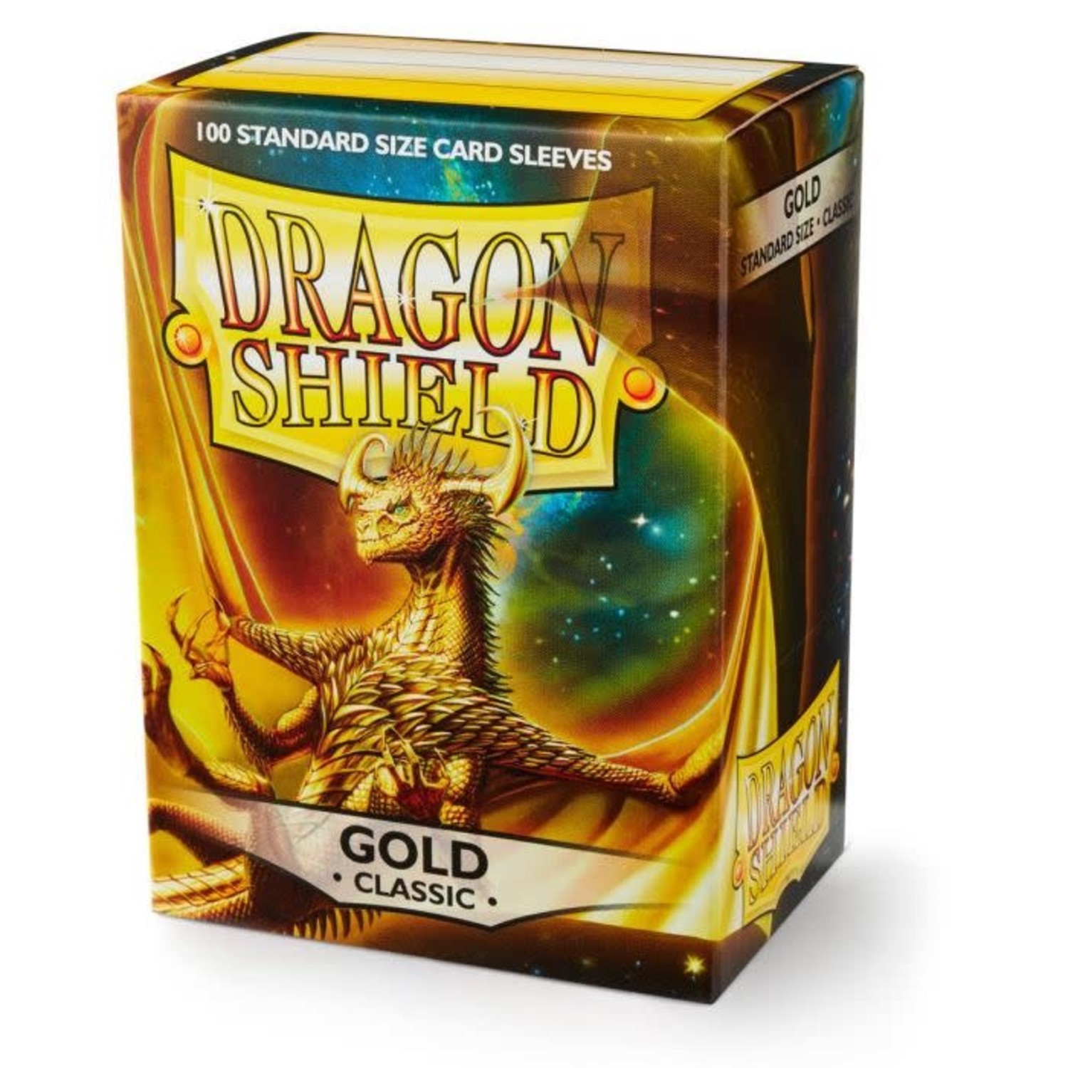 Dragon Shield: Gold Classic Sleeves (100 Standard Size Sleeves ...