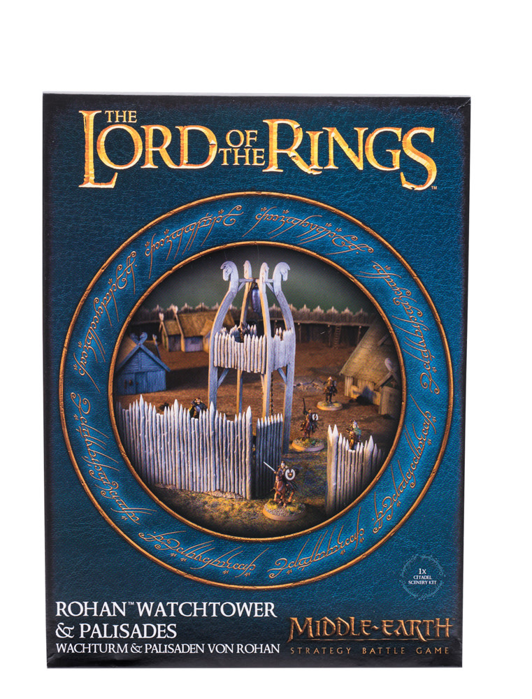 Games Workshop - Middle-Earth: Rohan Watchtower & Palisades ...