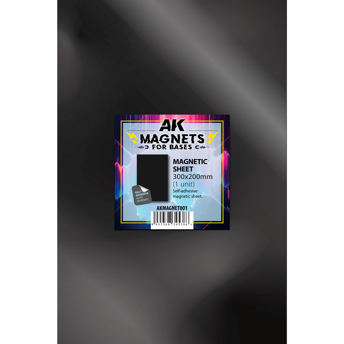 AK Interactive: Magnets for Bases - Magnetic Sheet - 300x200mm (1 ...