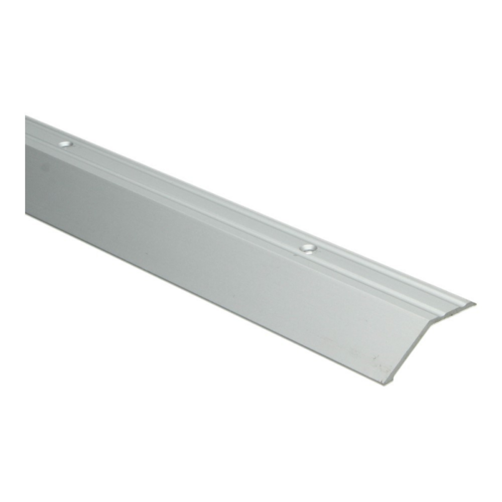 Overgangsprofiel Schroef 14 mm. Zilver - Vloerbezorgd.nl