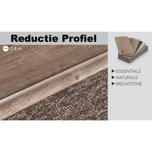 Coretec Overgangsprofiel / Reducer Profile - Vloerbezorgd.nl