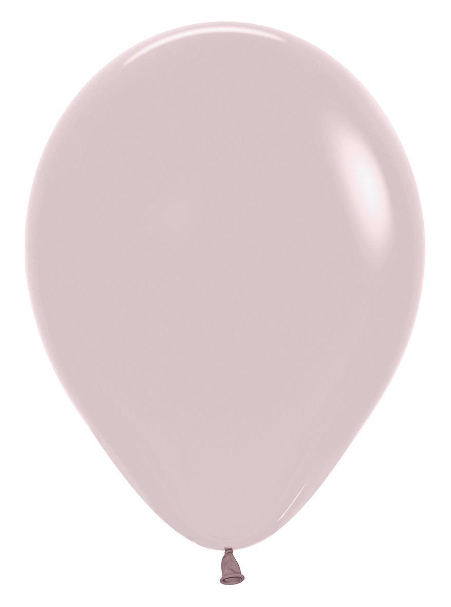 Ballonnen pastel dusk rose | zak 50 stuks - Feestdeco