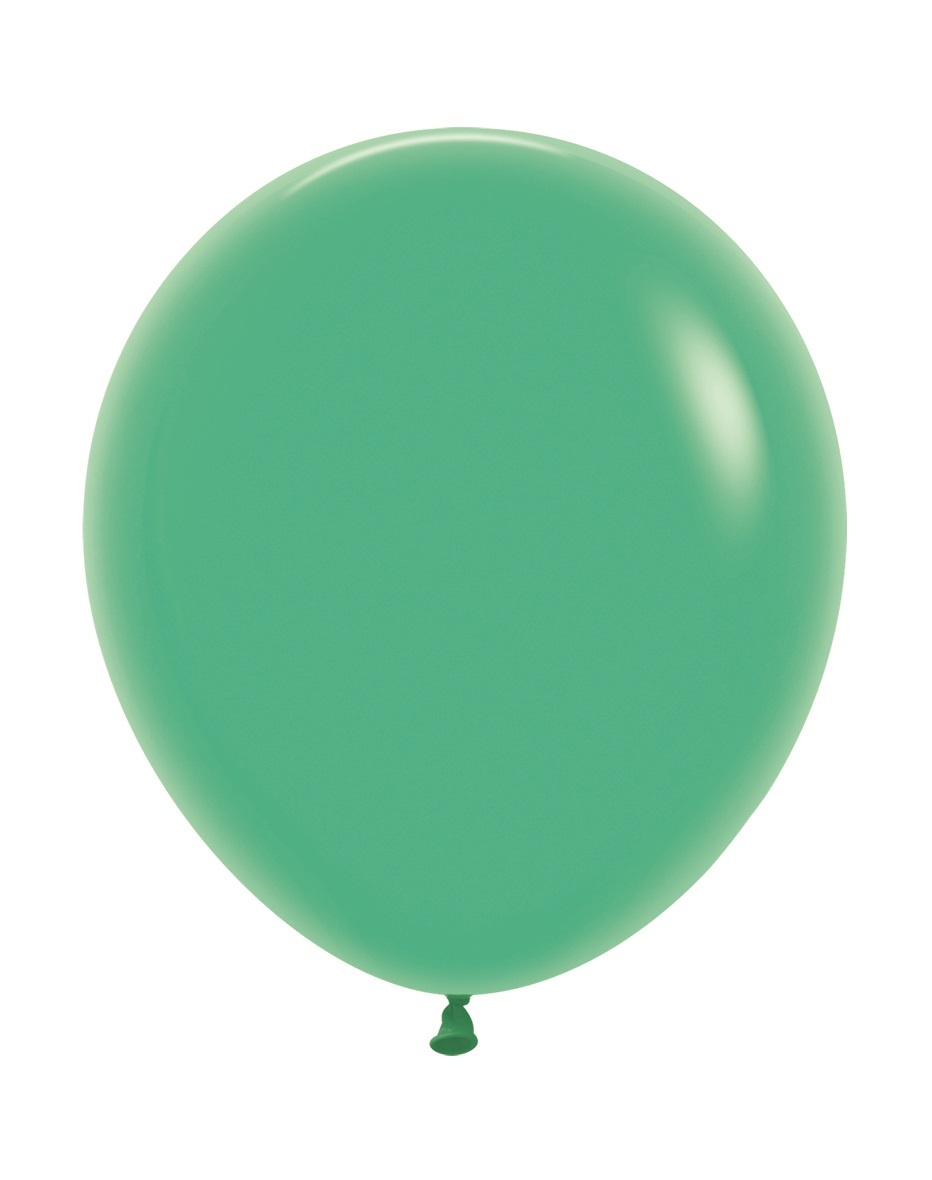 Ballonnen groen 45cm - zak 25 stuks - Feestdeco