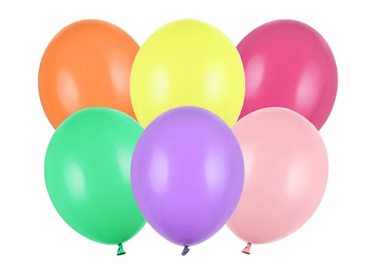 Strong Balloons Ballonnen Kleuren Mix | 10 stuks | 30 cm= 12" - Feestdeco