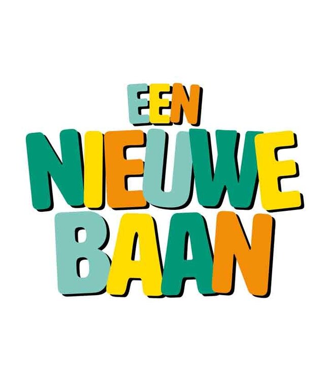 Wenskaart | Een nieuwe baan - Feestdeco