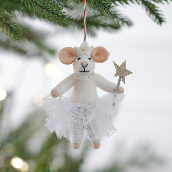 Kerstboom decoratie - Tover Muis - Feestdeco