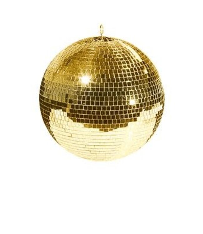 Discobal 50 cm | Goud - Feestdeco