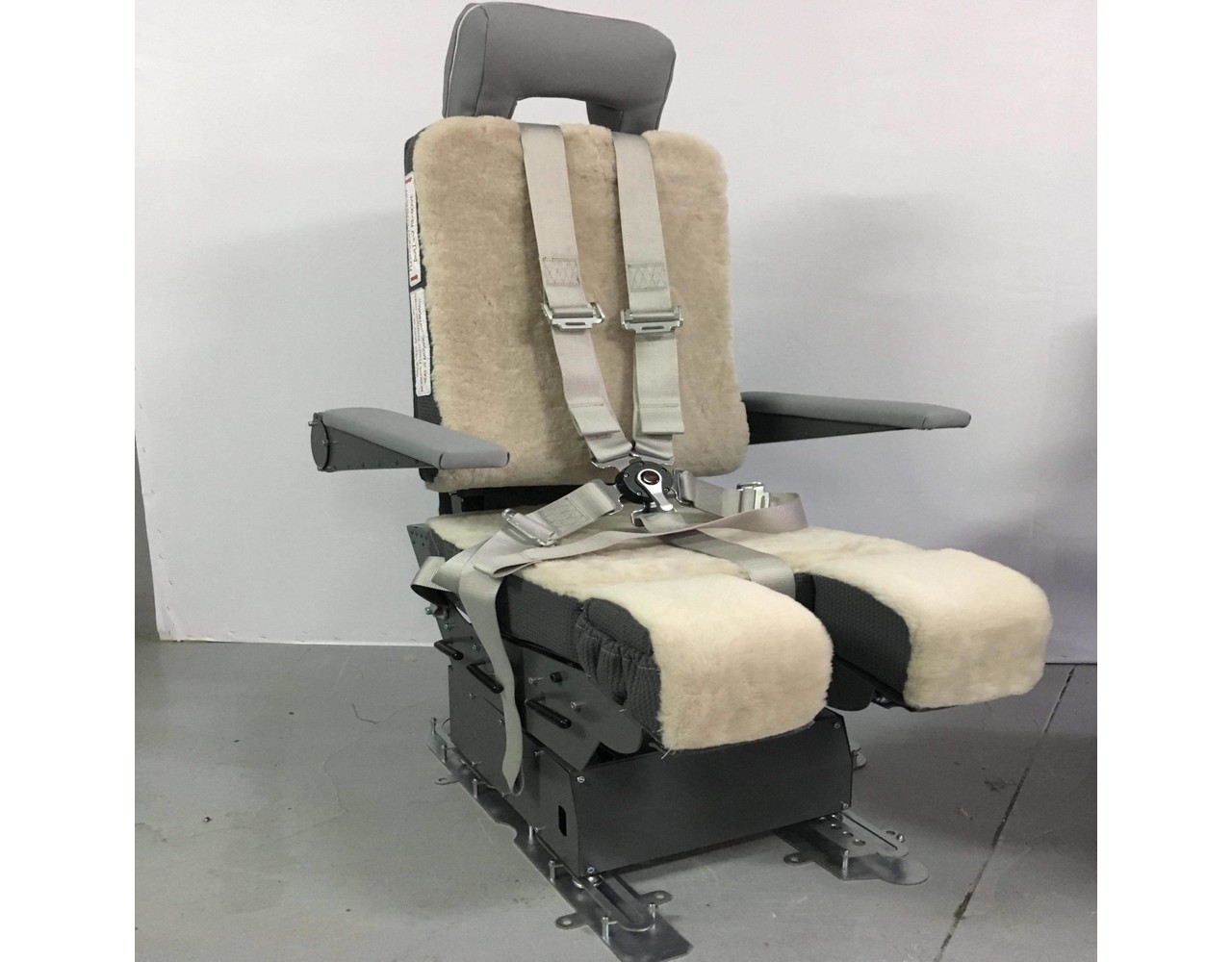 Pilot Seat From A Dassault Falcon 50 Aircraft For Sale At 1stDibs