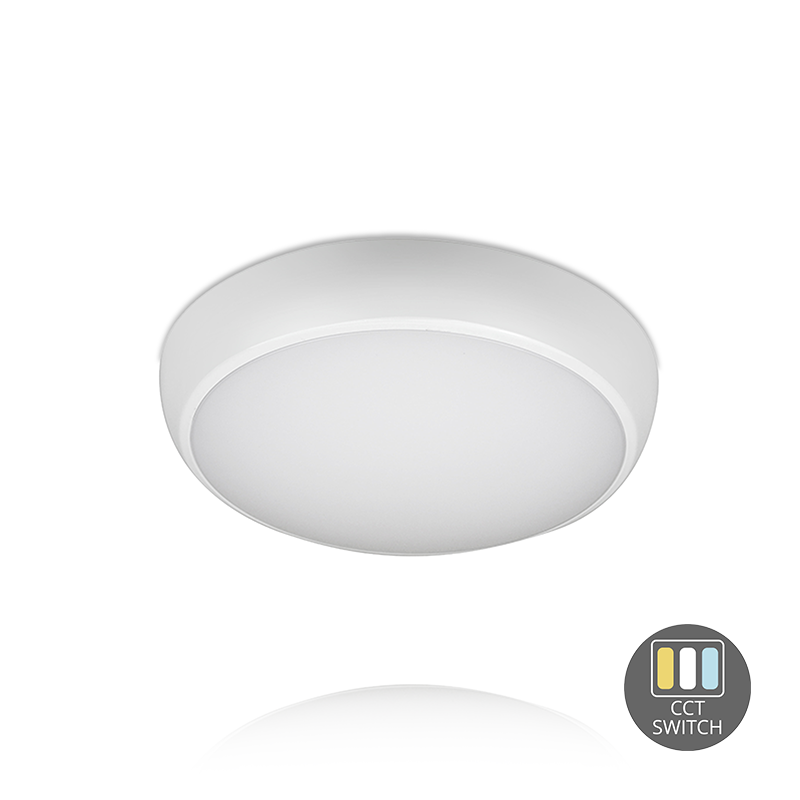 LED Plafond/wand armatuur - 12W - IP54 - met sensor - CCT lichtkleur i - Ledlichtgroothandel.nl