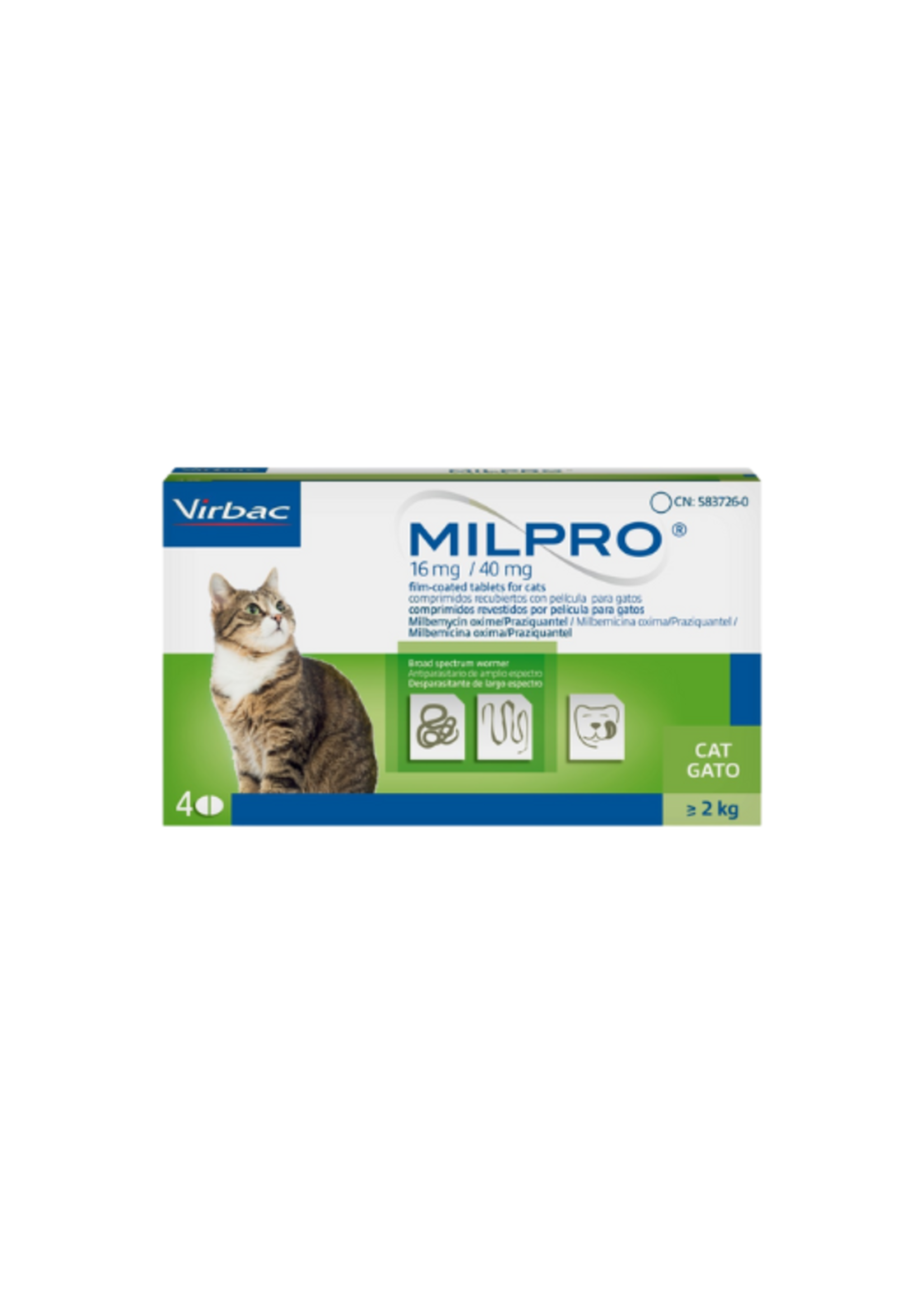 Milpro Kat & Kitten | Ontwormingstabletten | Diermedicatie.nl ...