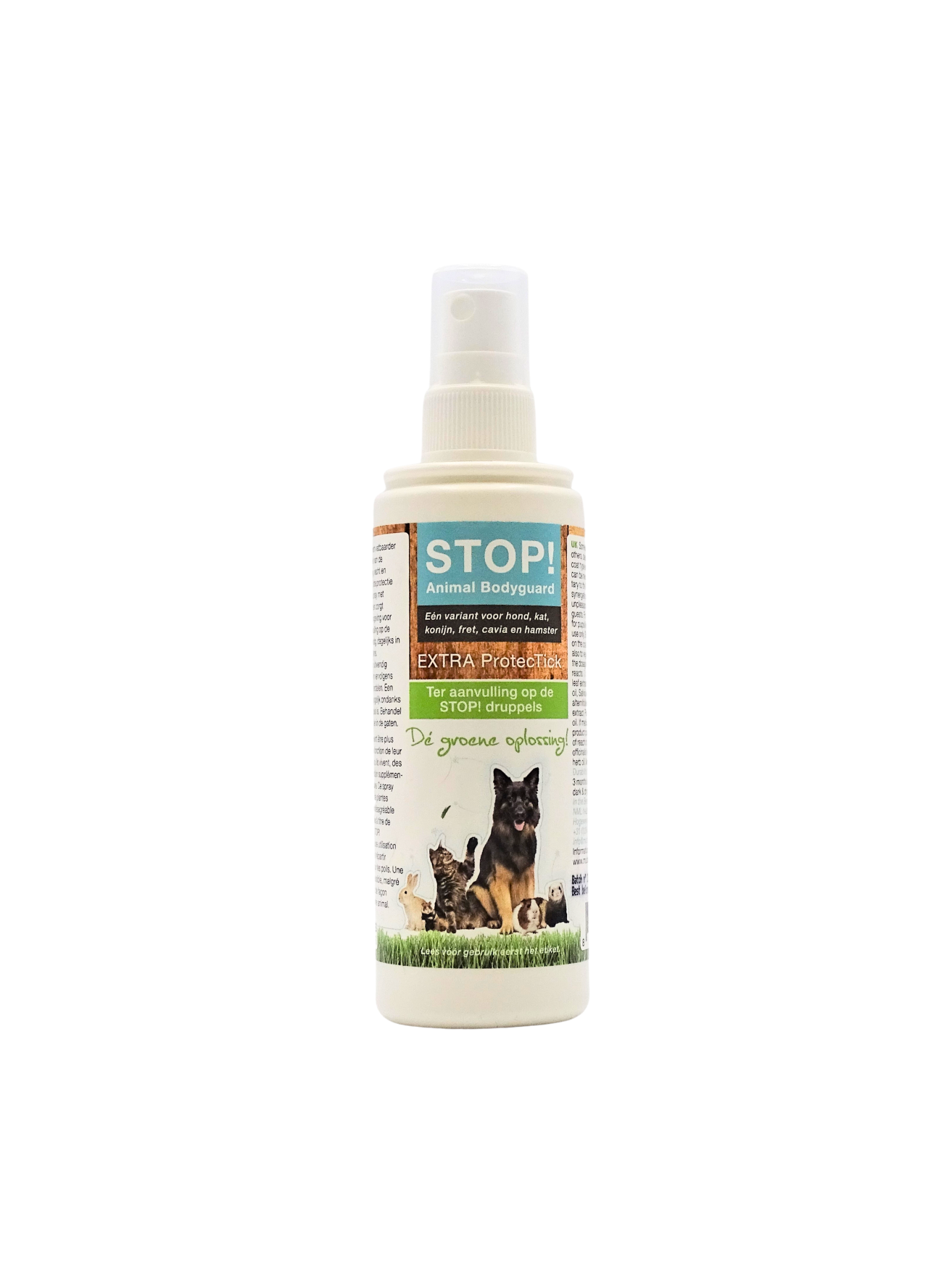 STOP! Animal Bodyguard EXTRA ProtecTick Spray | Diermedicatie.nl/de ...