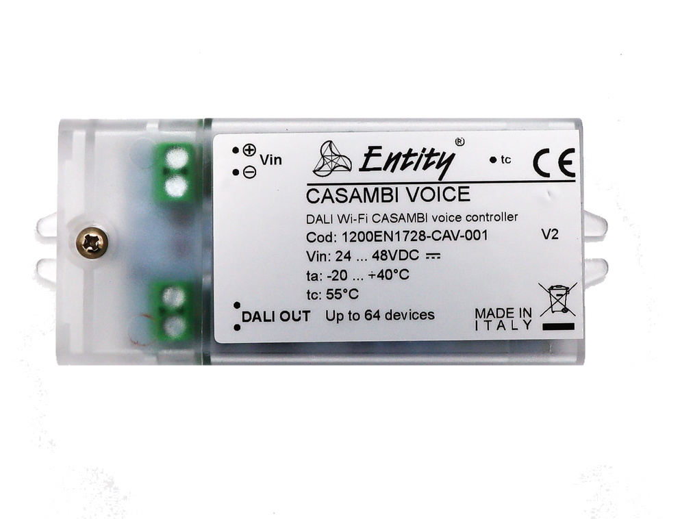 DALI VOICE CASAMBI R10 V20 CONTROLLER - Casambi Smart Lighting Nederland