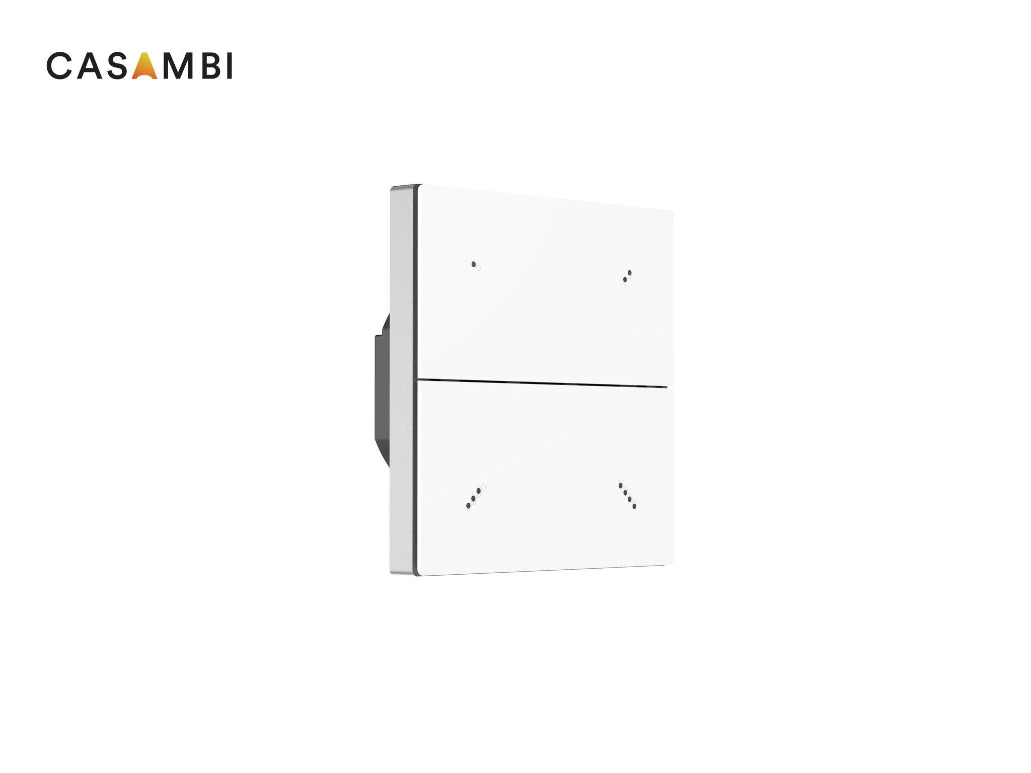Switch-4 keys, Vlinca Casambi, 230V, glas. VBA-SSR4 - Casambi Smart ...