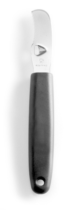 Citrusschiller - Citrus Zester - RVS - Zwart - Cocktailspullen.nl