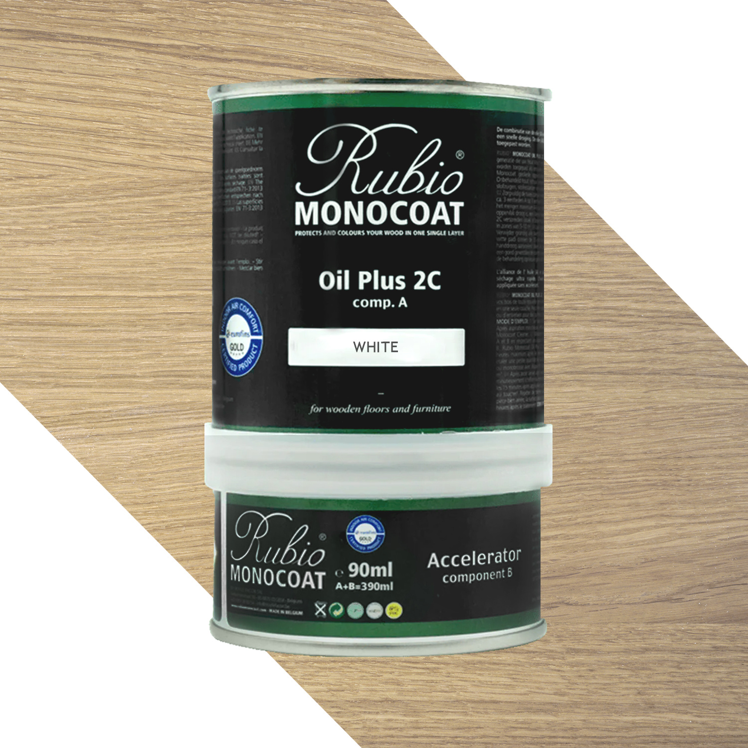 Rubio Monocoat 2 Componenten Houtolie 0 39 Liter Eikenvakman Be