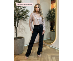 Zwarte extra long fit jeans - EDDY'S MUSTHAVES