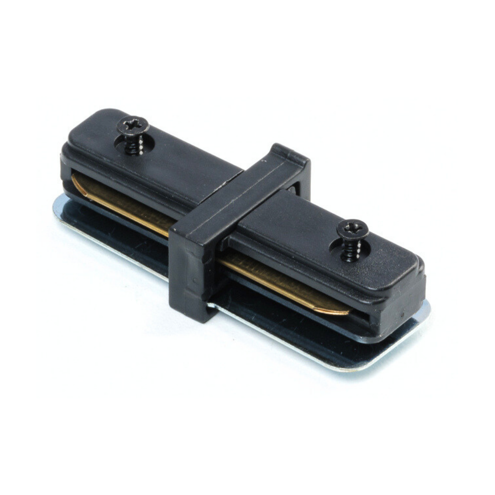 I-Connector for Focus 1-Phase Track - Black | Qub | Qub Track Lighting