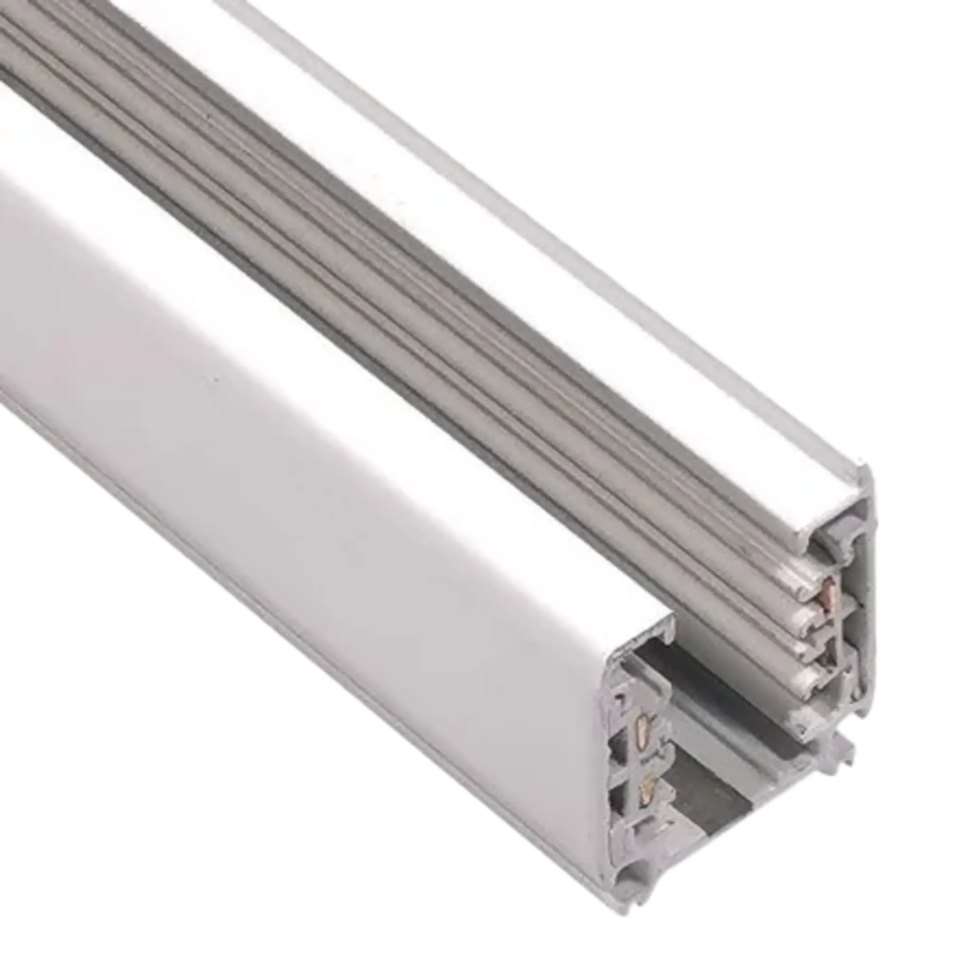 Qub 3-Phase Track Rail - Surface Mounted - 3 Metres - White | Qub Rail ...