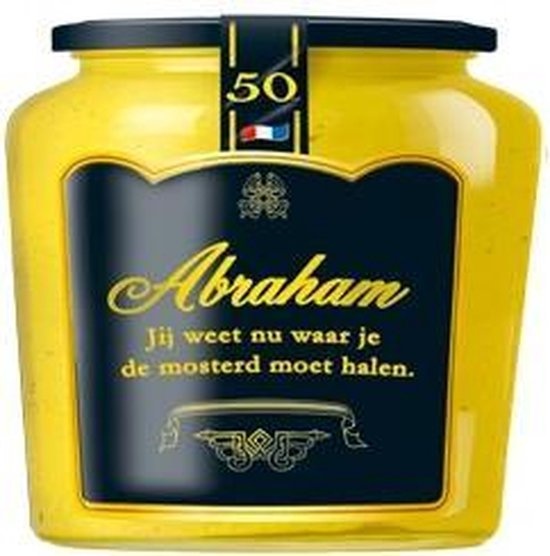 Abraham bord mosterdpot Feestkleding Breda - FeestkledingBreda.nl