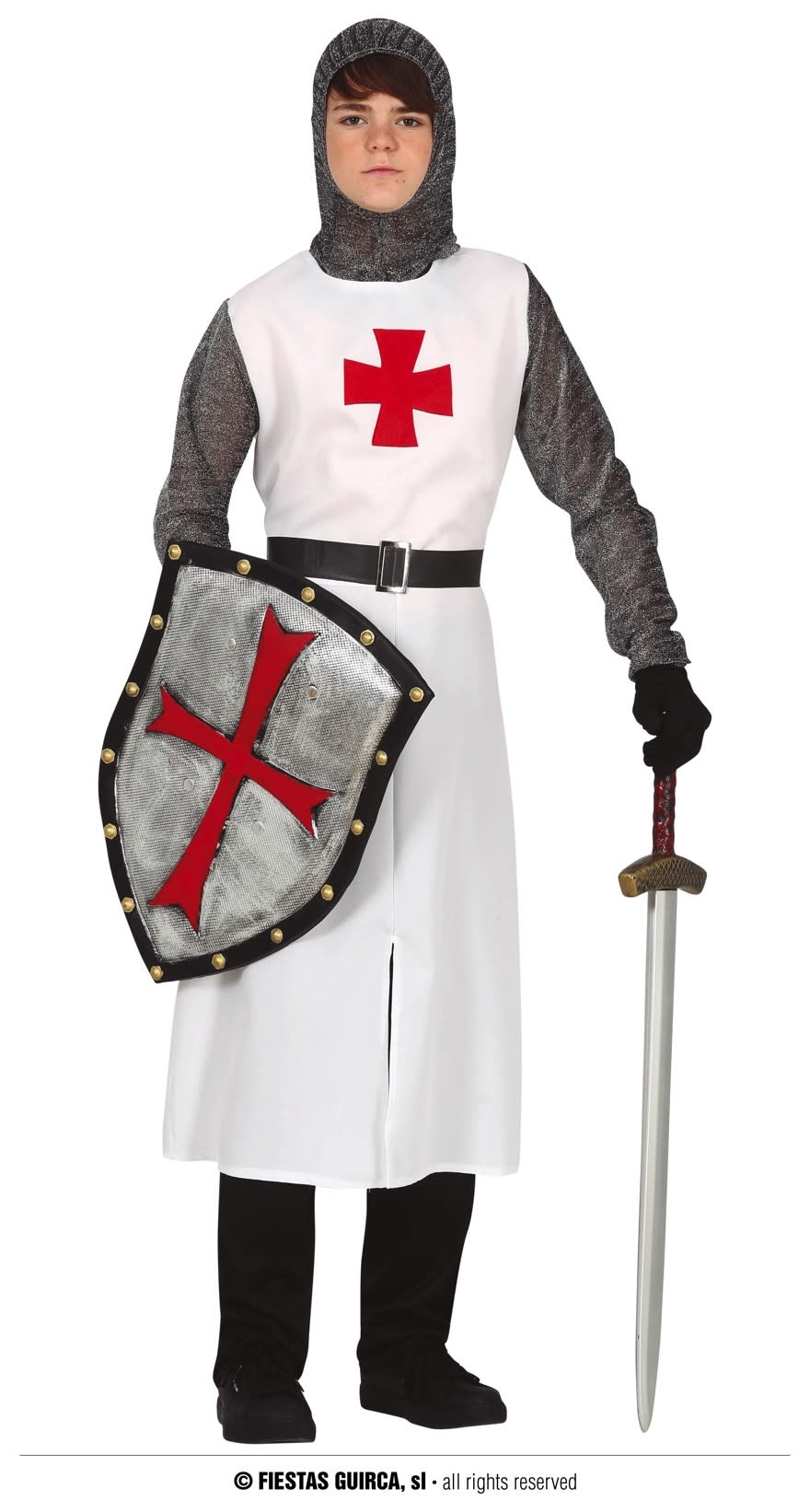 Kostuum Ridder Middeleeuwen 14-16 jaar - FeestkledingBreda.nl