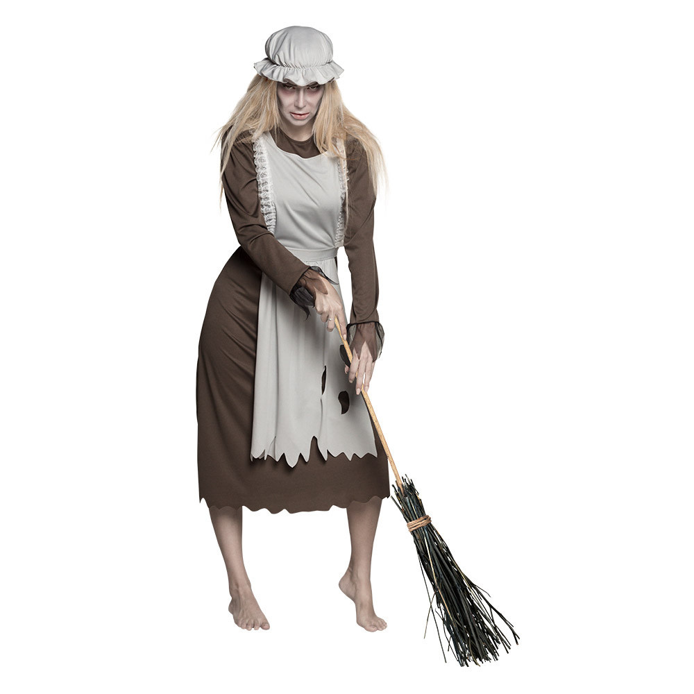 Dames kostuum Ghost maid Maat M | Feestkleding Breda - FeestkledingBreda.nl
