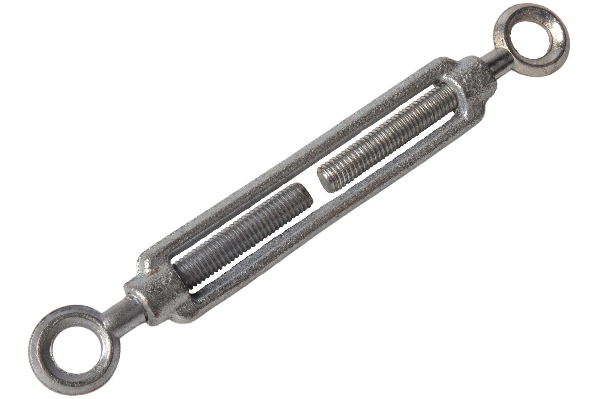 Spannschloss aus verzinktem Stahl mit Stahldraht M8 -abgedreht 230 mm - Anhängershop