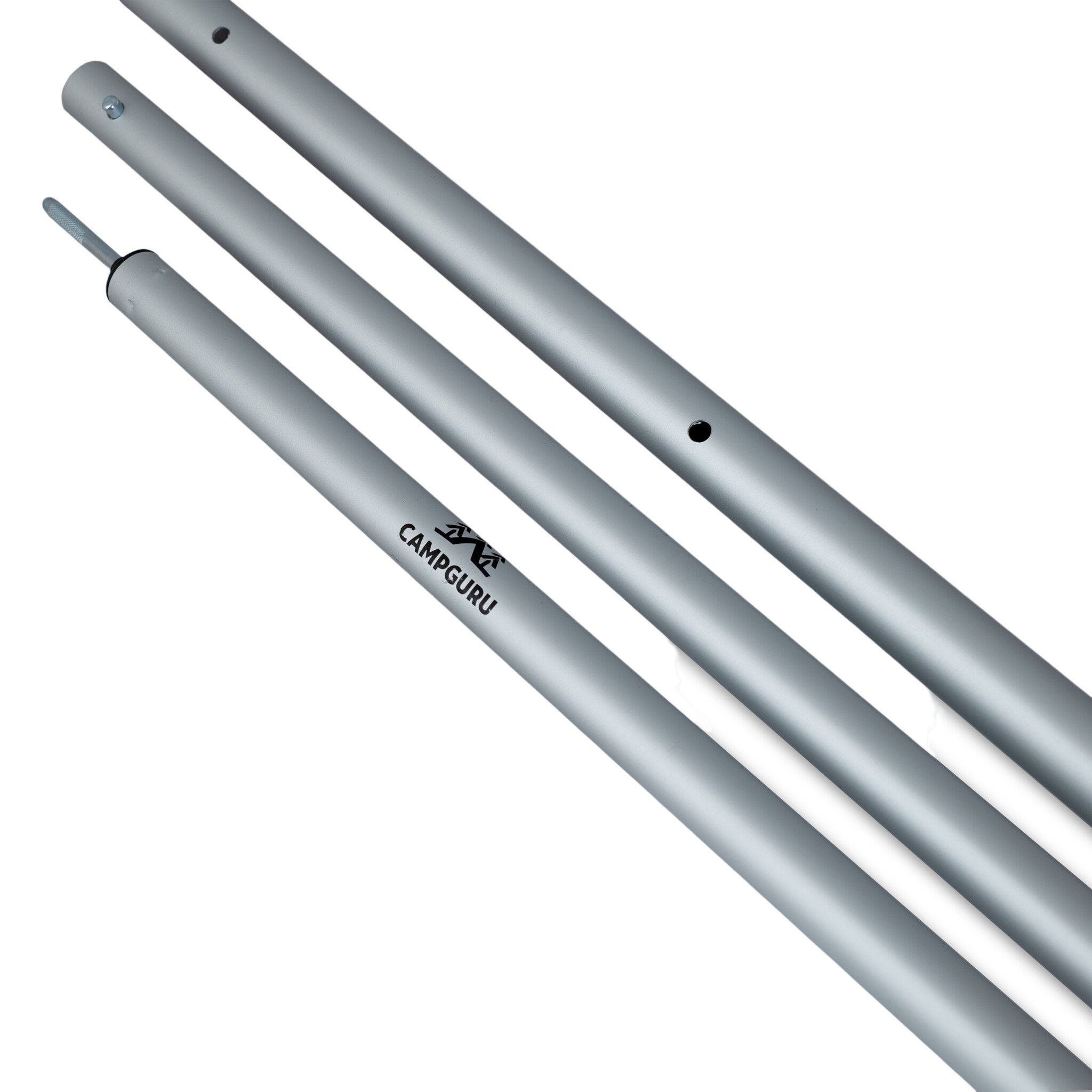 Aluminium Rafter pole 225/250 cm with spring - Human Comfort