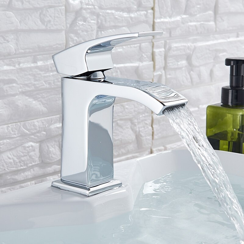 Valisa.nl - Design Sanitair Winkel | Wastafel fontein meng kraan chroom ...