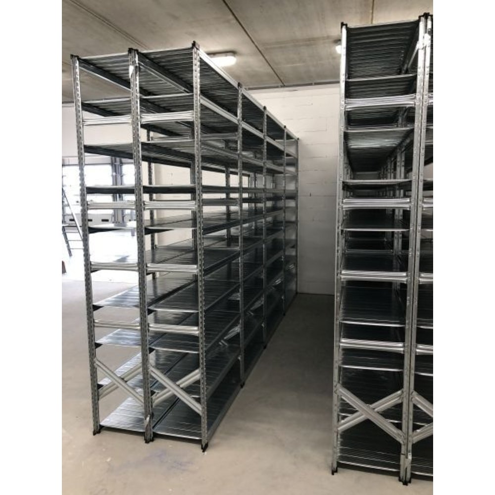 Metalsistem Metalsistem S1 Legbordstelling 2500x1200x600 mm, gebruikt ...
