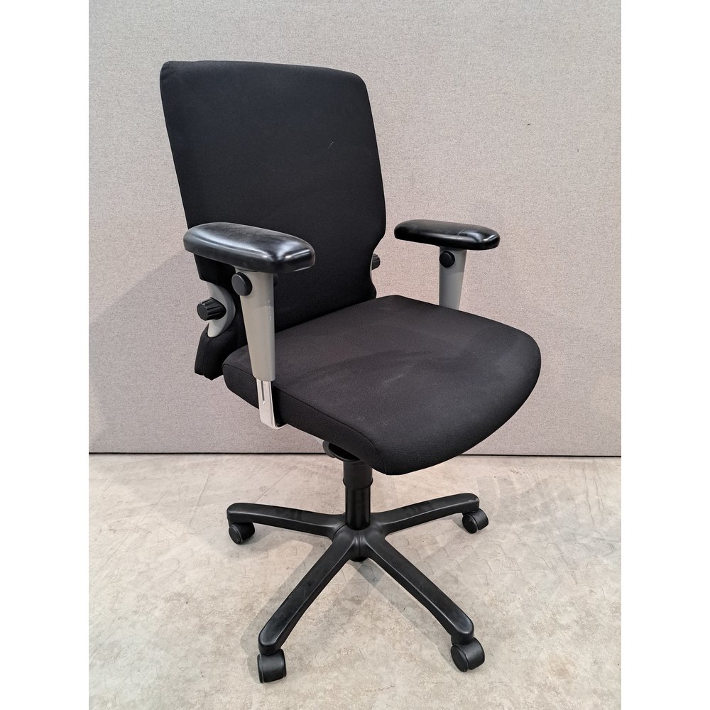 Bureaustoel Comforto D7783, zwart, gebruikt - Emtrade.nl