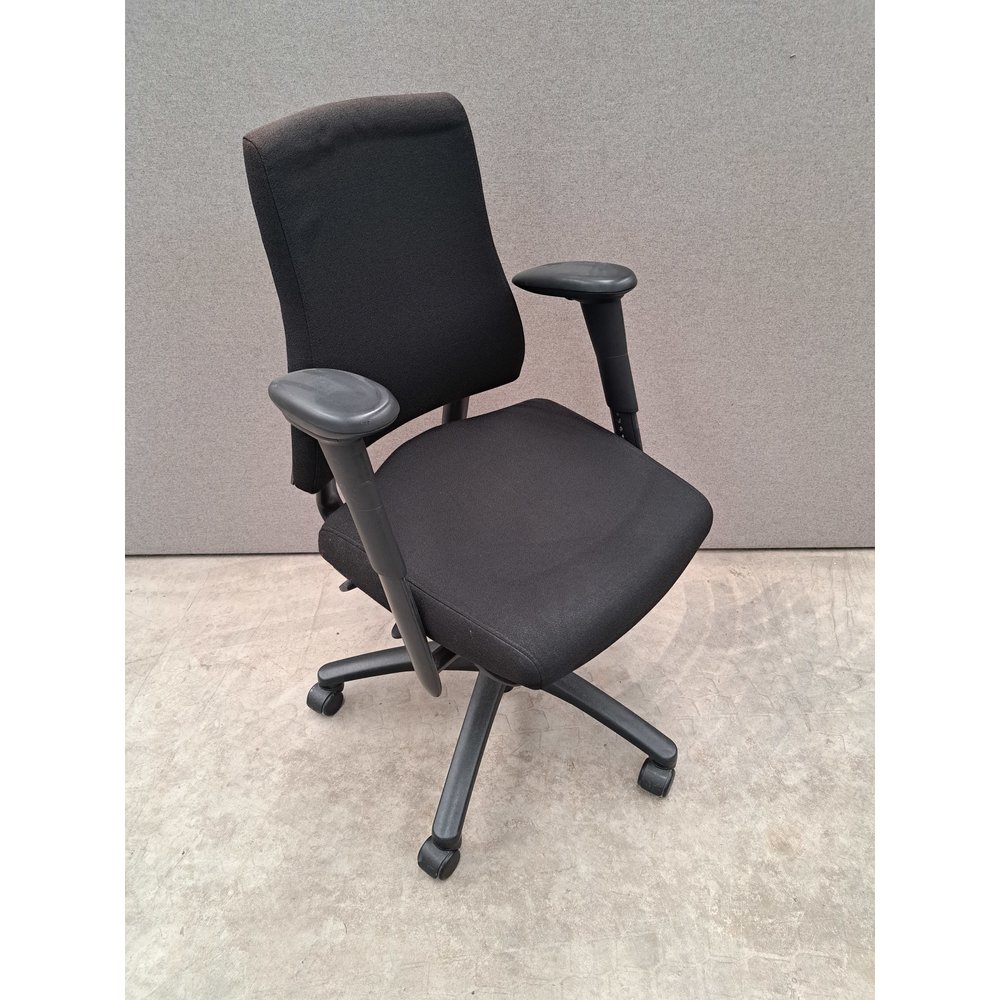 Bureaustoel BMA Axia Office 4D, zwart, gebruikt - Emtrade.nl