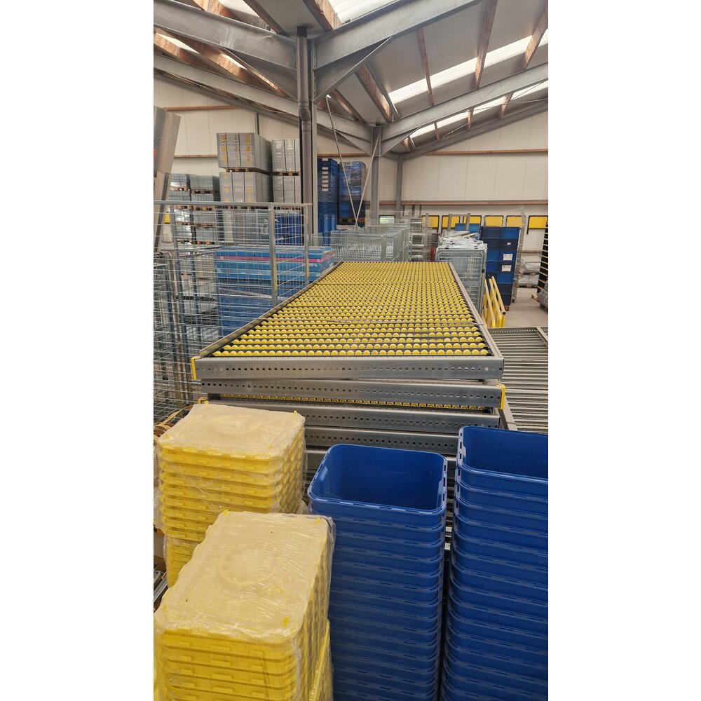 Doorrolstelling plateau 3600x1220mm, gebruikt - Emtrade.nl