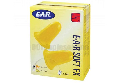 EAR Soft FX oordopjes | Hoge demping SNR 39dB | 25 paar ...