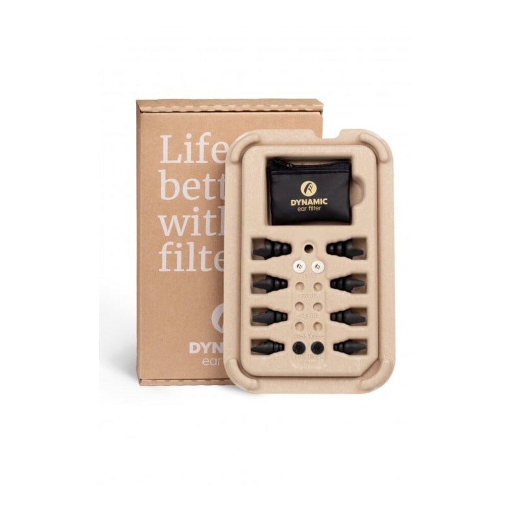 Dyanamic ear filter box | Hoge demping | SNR 25dB - Oordopjesonline.nl
