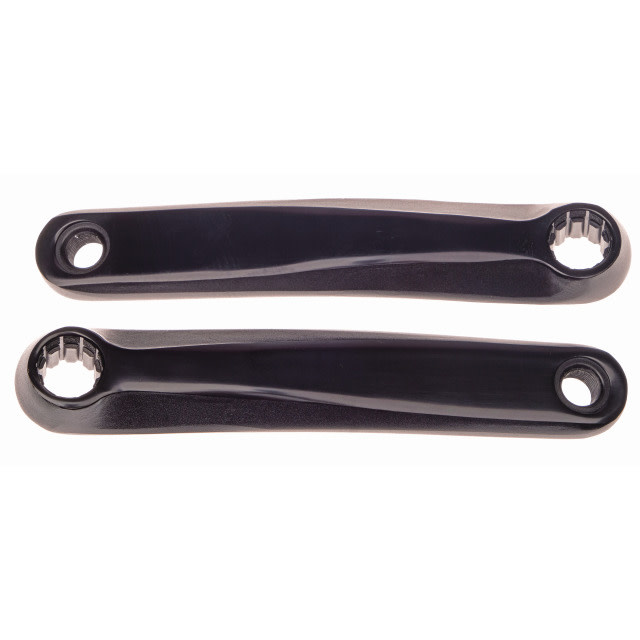 Kurbel 170 mm Alu o. Schrauben ISIS schwarz - Velo Bütler