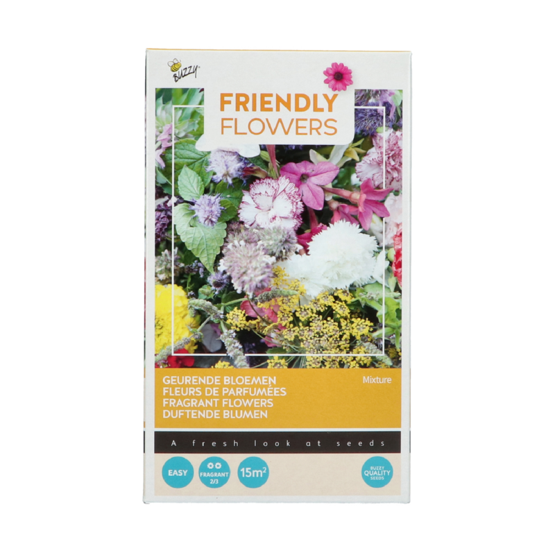 Buzzy® Friendly Flowers geurende bloemen 15m² | Droogbloemetjes.nl ...