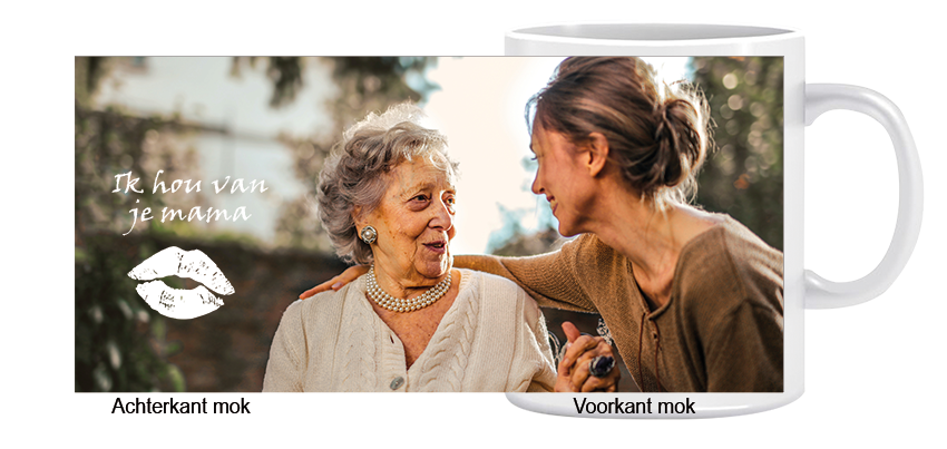 Mok met foto, tekst en illustratie bedrukken - EliteGifts