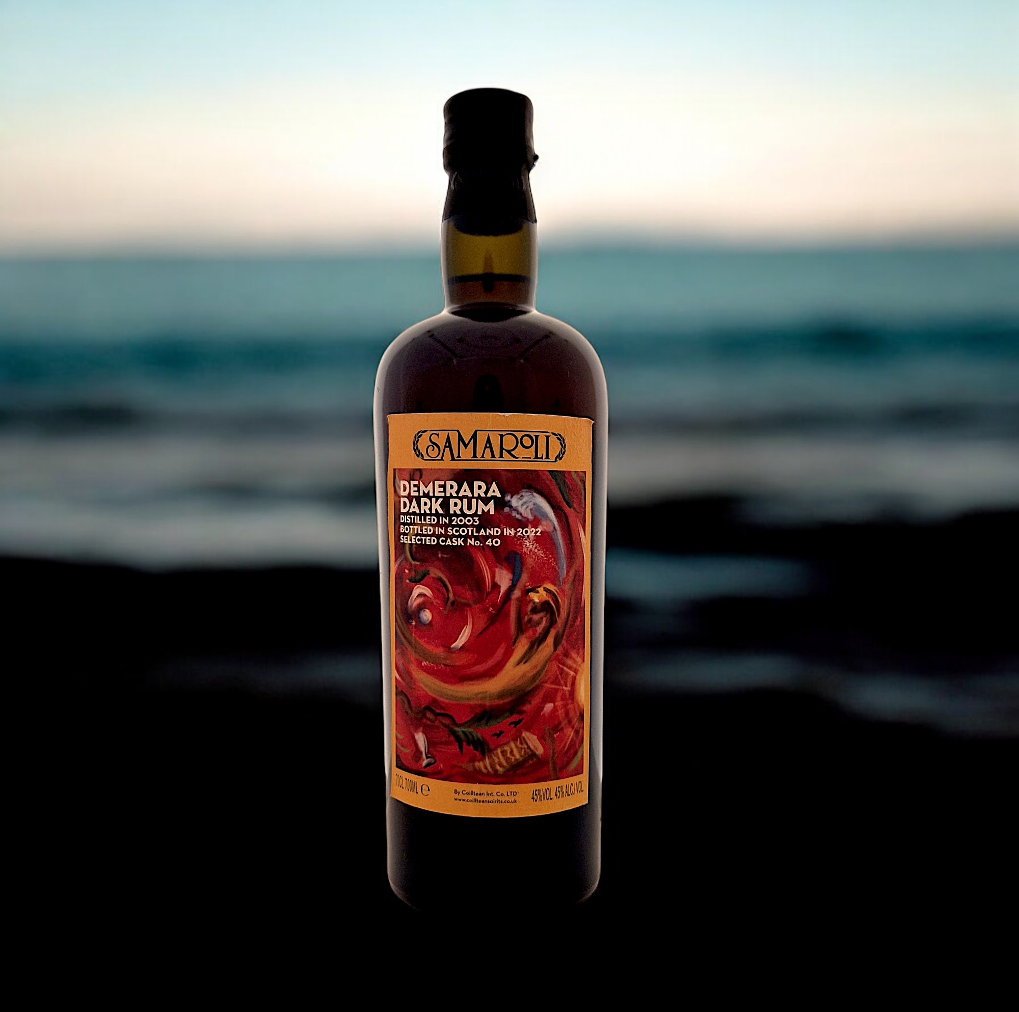 SAMAROLI SAMAROLI DEMERARA DARK DIAMOND RHUM 2003/2022 19 ANS SINGLE ...