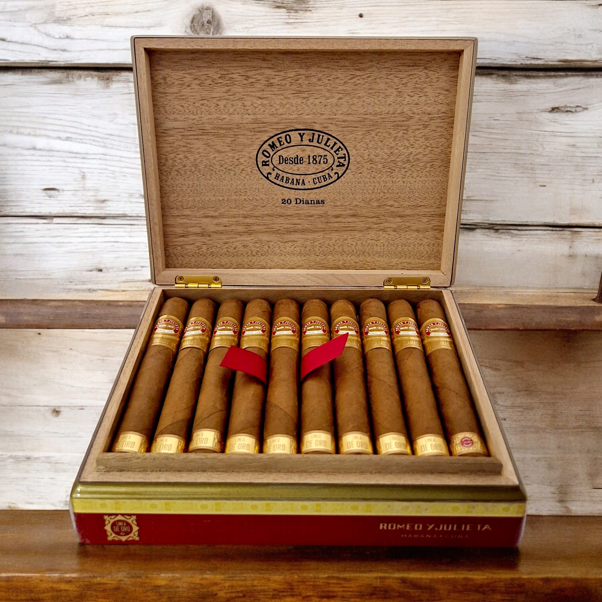 ROMEO Y JULIETA ROMEO Y JULIETA LINEA DE ORO DIANAS - FULL BOX - RHEIN ...