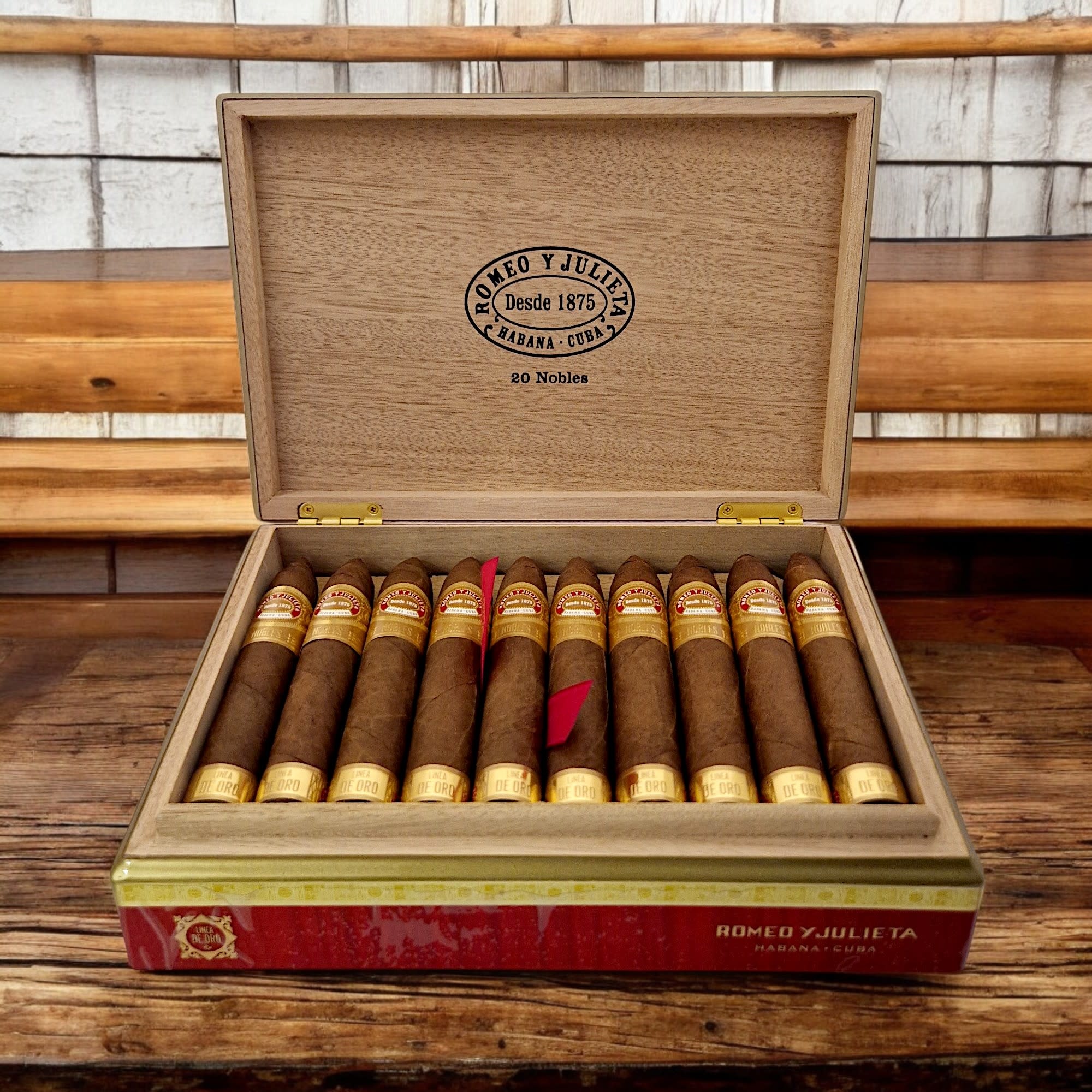 ROMEO Y JULIETA ROMEO Y JULIETA LINEA DE ORO NOBLES - FULL BOX - RHEIN ...