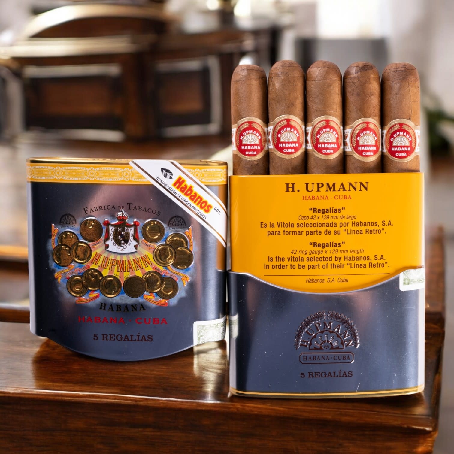 H. UPMANN H.UPMANN REGALIAS - RHEIN 1905 GENEVA