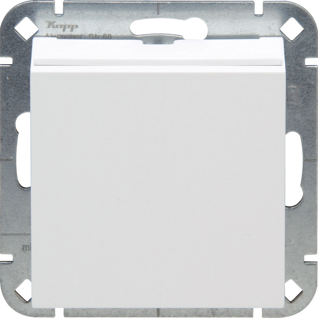 Kopp hotelkaart schakelaar verlicht HK07 helder wit glans - Koppstore.nl