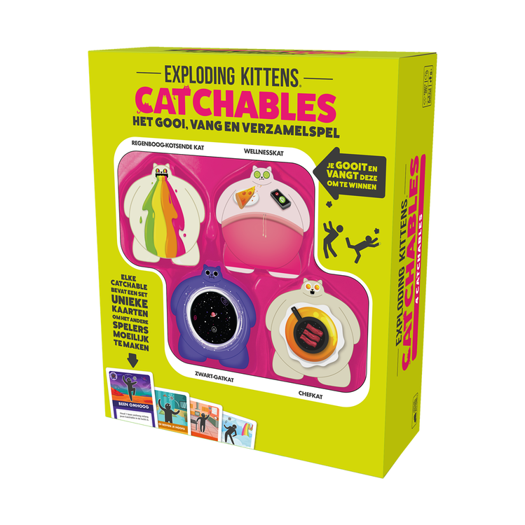 Exploding Kittens Catchables - Core set - Kat & Bakkie