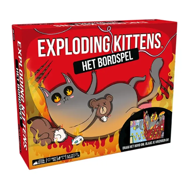 Exploding Kittens Het Bordspel - Kat & Bakkie