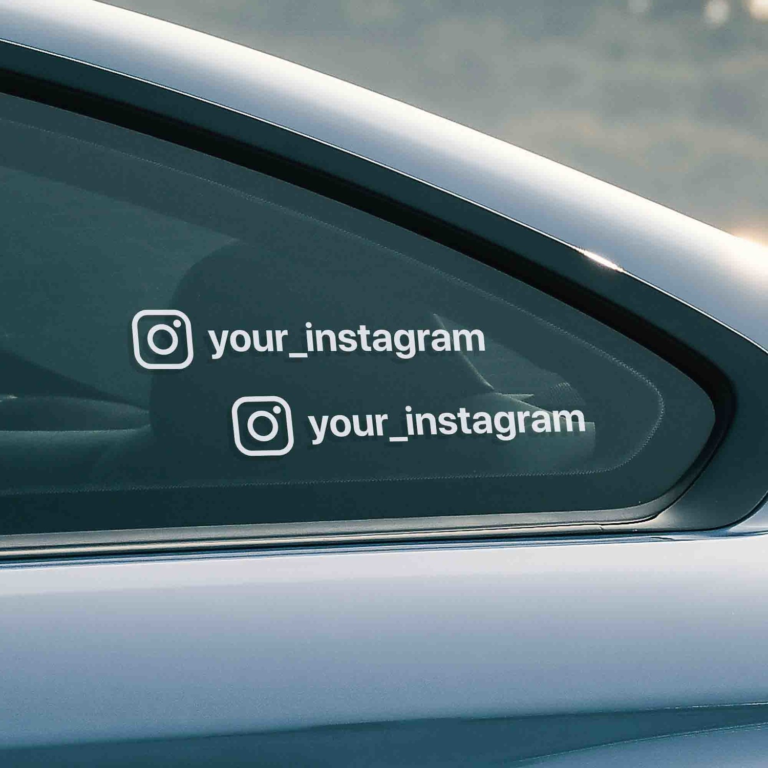 Instagram naamsticker - Stickerloods.nl