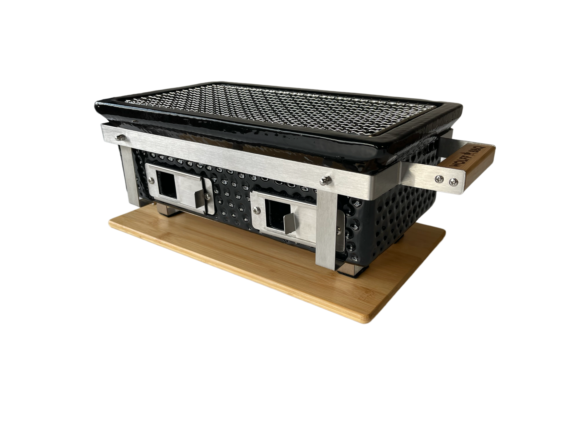 WOLFF BBQ |Keramische tafel barbecue |Rechthoek model met 2x lucht ...