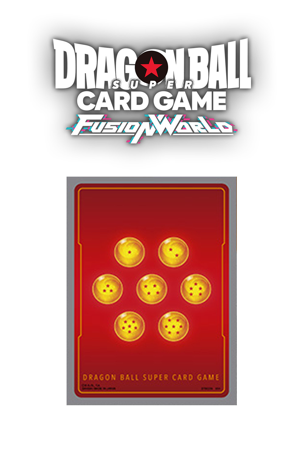 Dragon Ball SCG - Fusion World Sleeves 2.0 - Standard Red - GamerzParadize